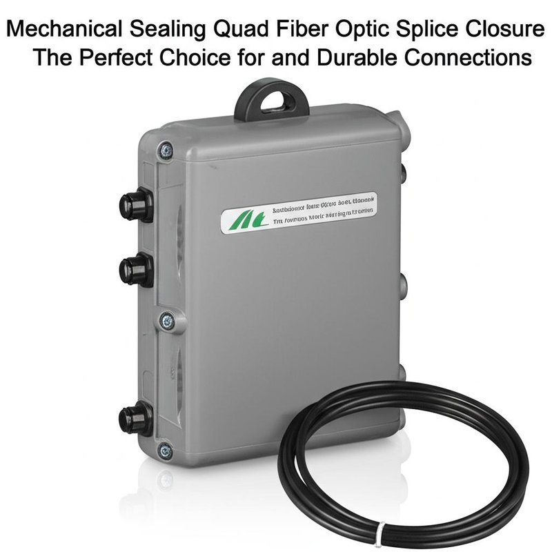 Mechanical Sealing Quad Fiber Optic Splice Closure The Perfect Choice ...