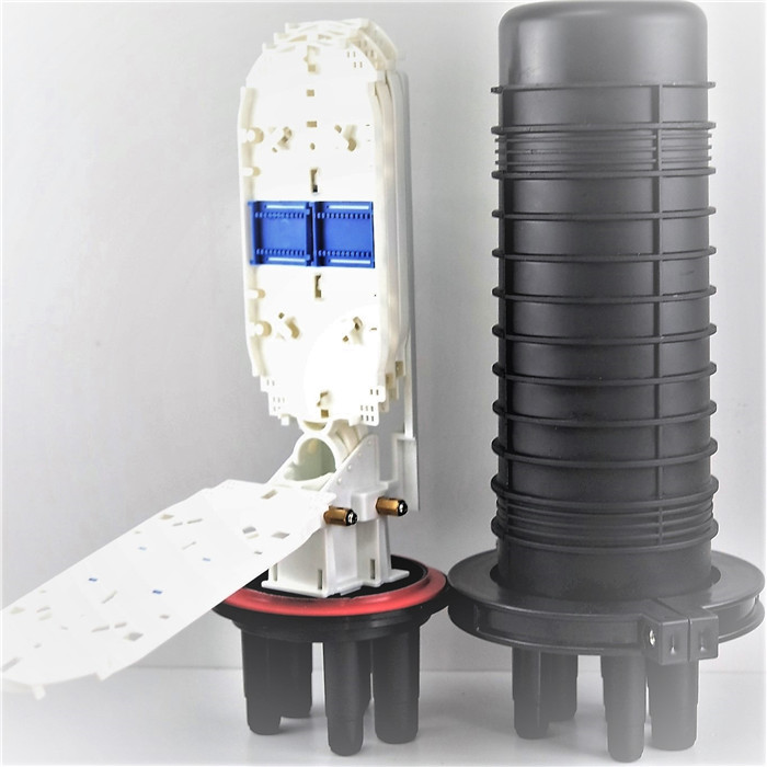 butffer storge Fiber Optic Splice Closure , optical fiber splice closure PP